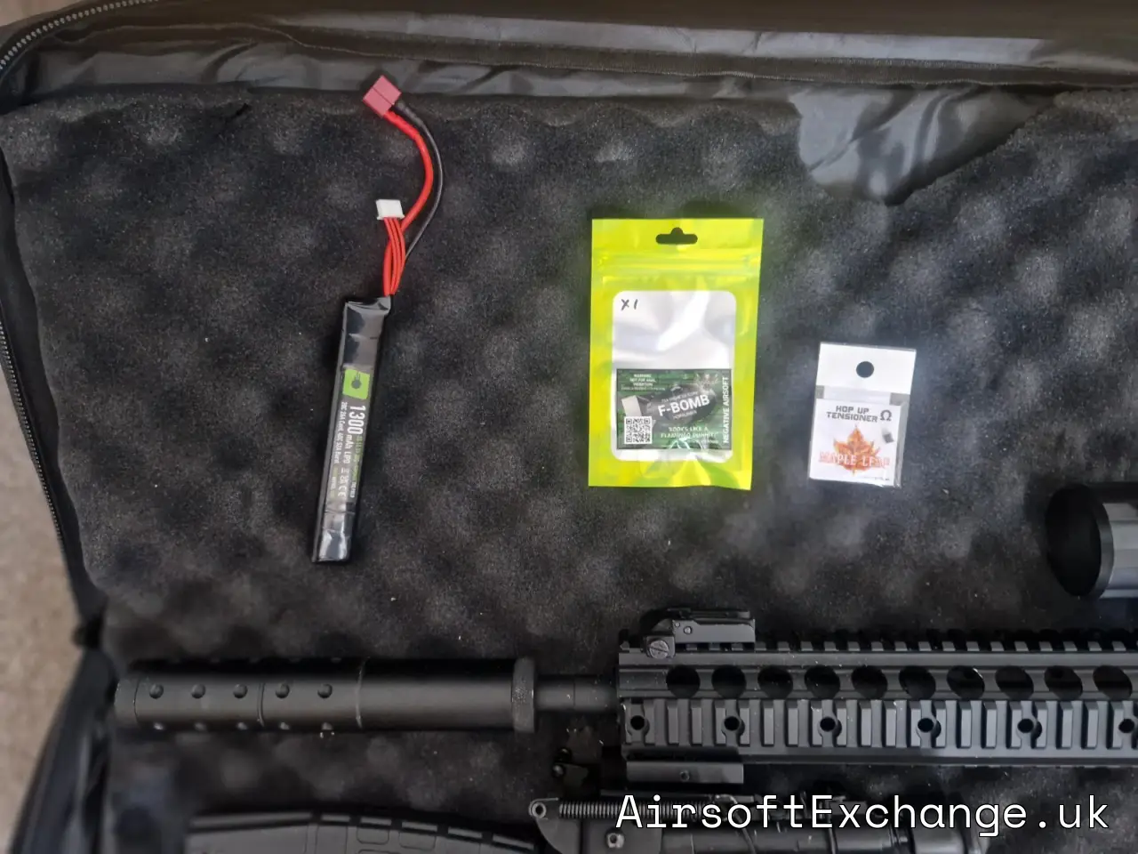 Double bell SOPMOD M4 DMR full metal with bipod plus 3-9x40 sight ...